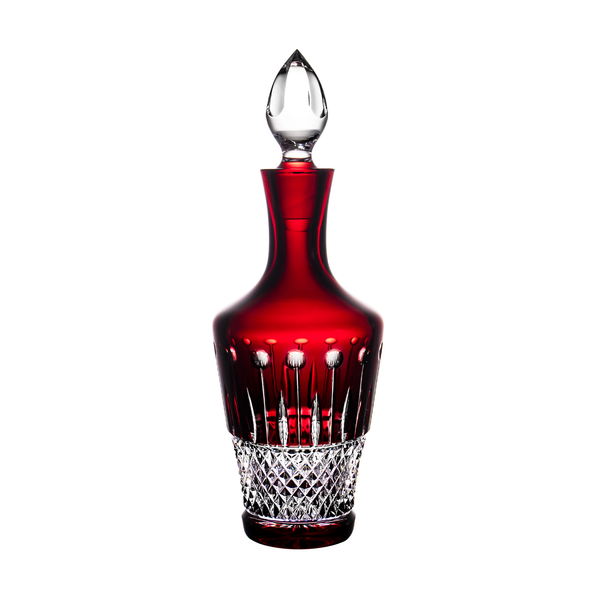 Fabergé Xenia Ruby Red Decanter 16.9 oz - Ajka - Crystal UK