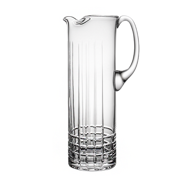 Tiffany Plaid Pitcher 40.6 oz - Ajka - Crystal UK