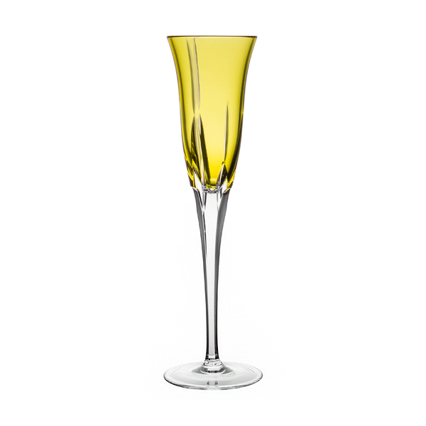 Richard Ginori Dandy Golden Champagne Flute - Ajka - Crystal UK